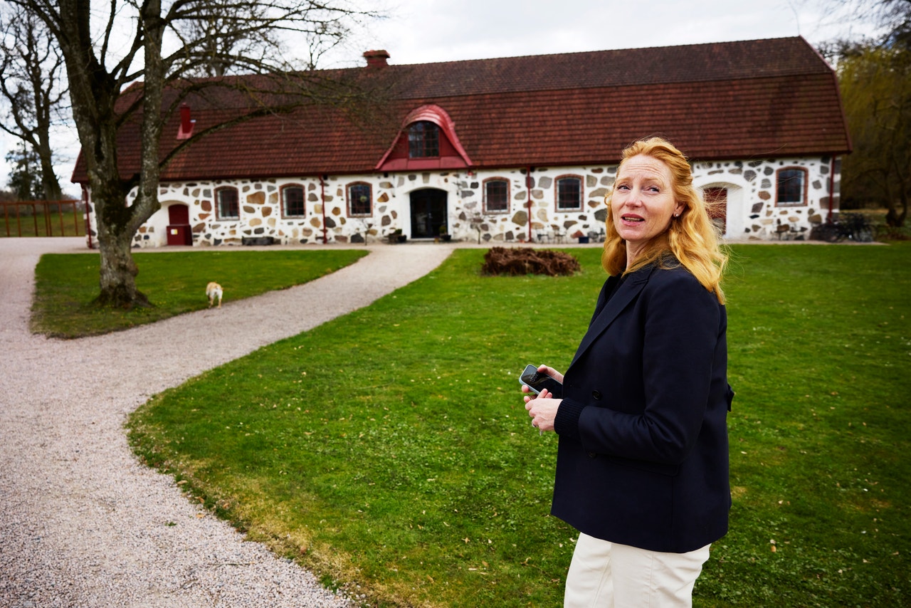Äntligen är slottsfrun Kristina Wachtmeister nöjd | EFN.se
